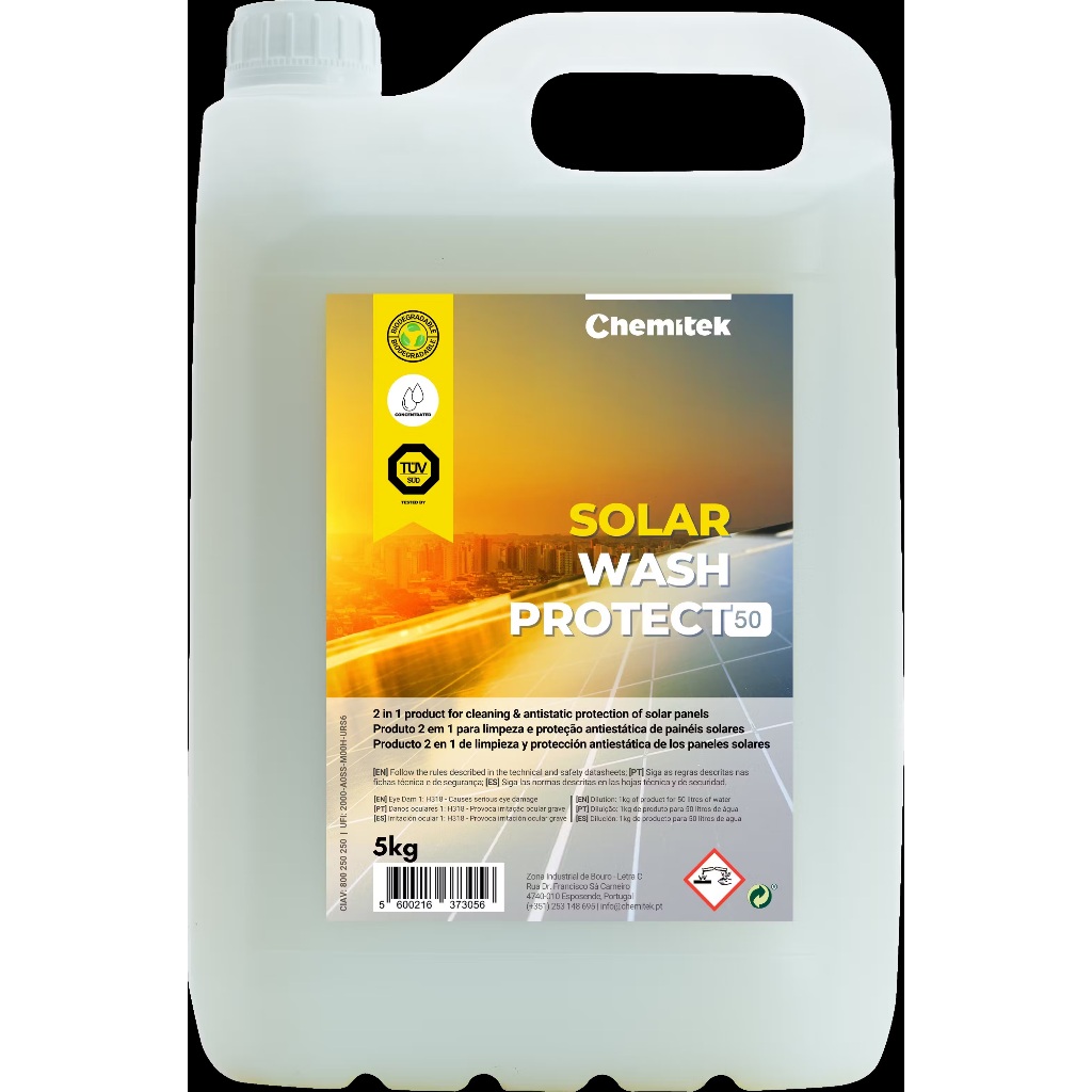 Chemitek Solar Wash Protect SWP 5kg solar cleaner solar chemical solar ...
