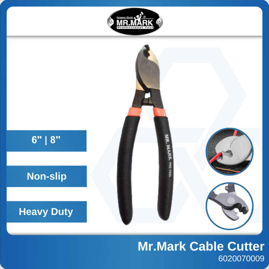 Mr.Mark MK-TOL-1519-06 Cable Cutter 6″ 150mm 8″ 200mm 10" 250mm ...