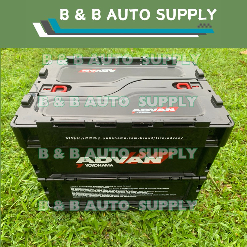 ADVAN FOLDING CONTAINER STORAGE BOX SIZE S 20L / SIZE M 50L | Shopee ...