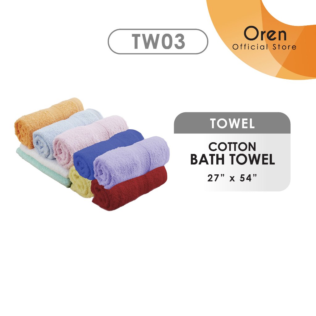 Oren Sport TW Bath Towel (27" x 54") TW03 | Shopee Malaysia