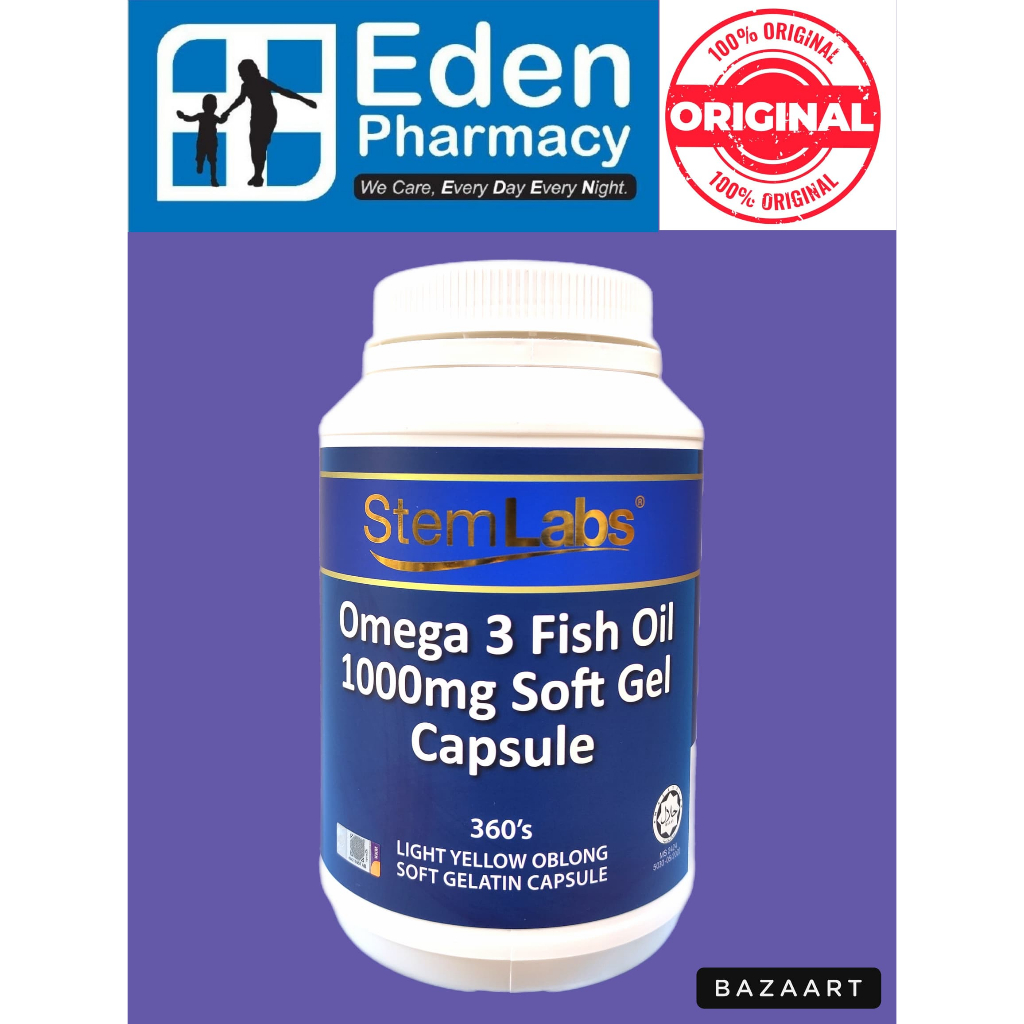 Stemlabs omega 3 fish oil 1000mg ( stemlab fish oil ) ( 360's ) | Shopee Malaysia