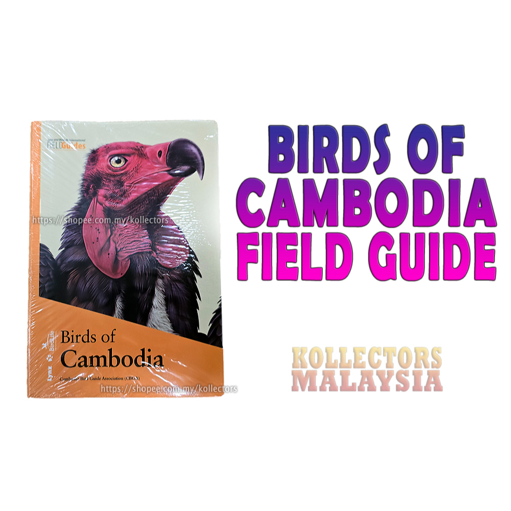 Birds of Cambodia Field Guide Book by Lynx Books Birding Birdwatching ...