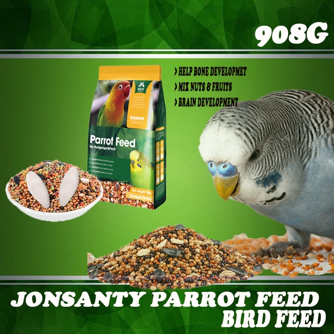 Jonsanty Parrot Cockatiel Budgie Lovebirds Mix Seeds Bird Feed Diet ...