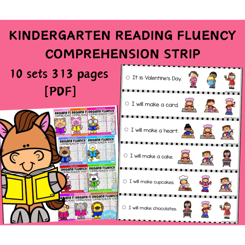 A633 – [PDF] Kindergarten reading fluency and comprehension strip 10 ...