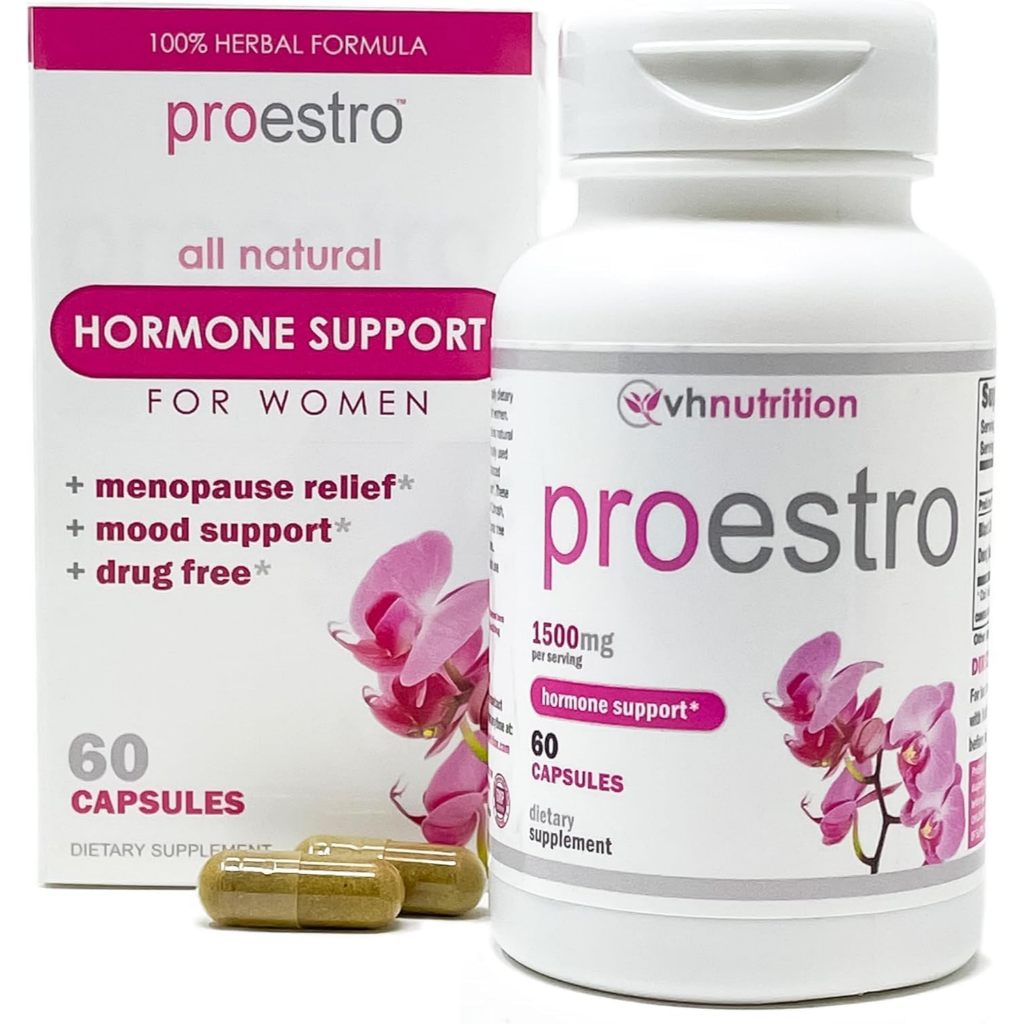 VH Nutrition PROESTRO | Estrogen Support* Supplement for Women | Extra Strength Hormone Balance ...