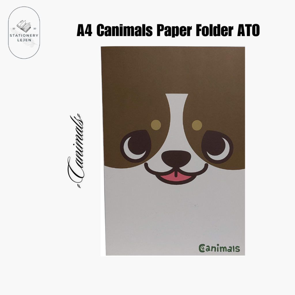 Stationery Lejen - A4 Canimals Paper Folder ATO | Shopee Malaysia