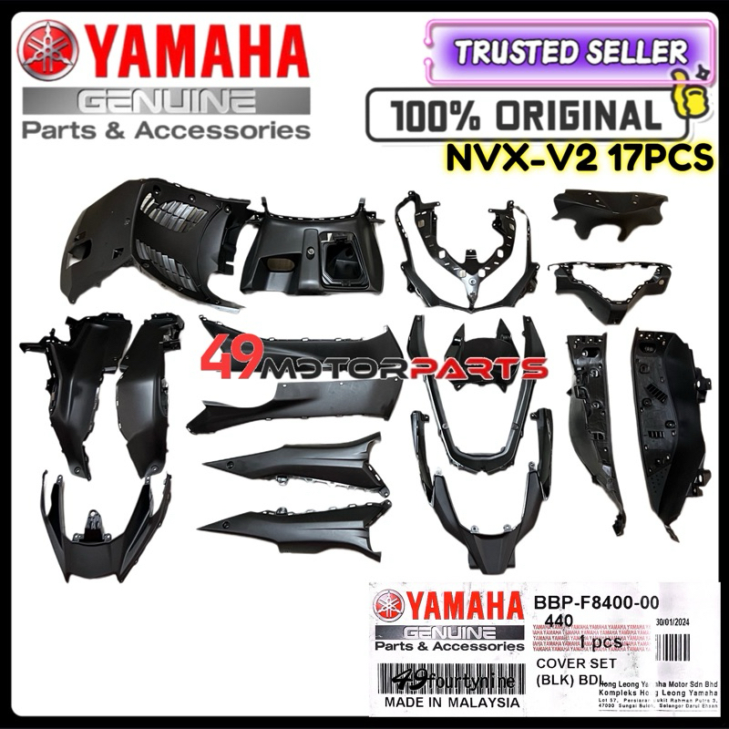 100% ORIGINAL NVX V2 NVX155 V2 INNER COVER SET | Shopee Malaysia