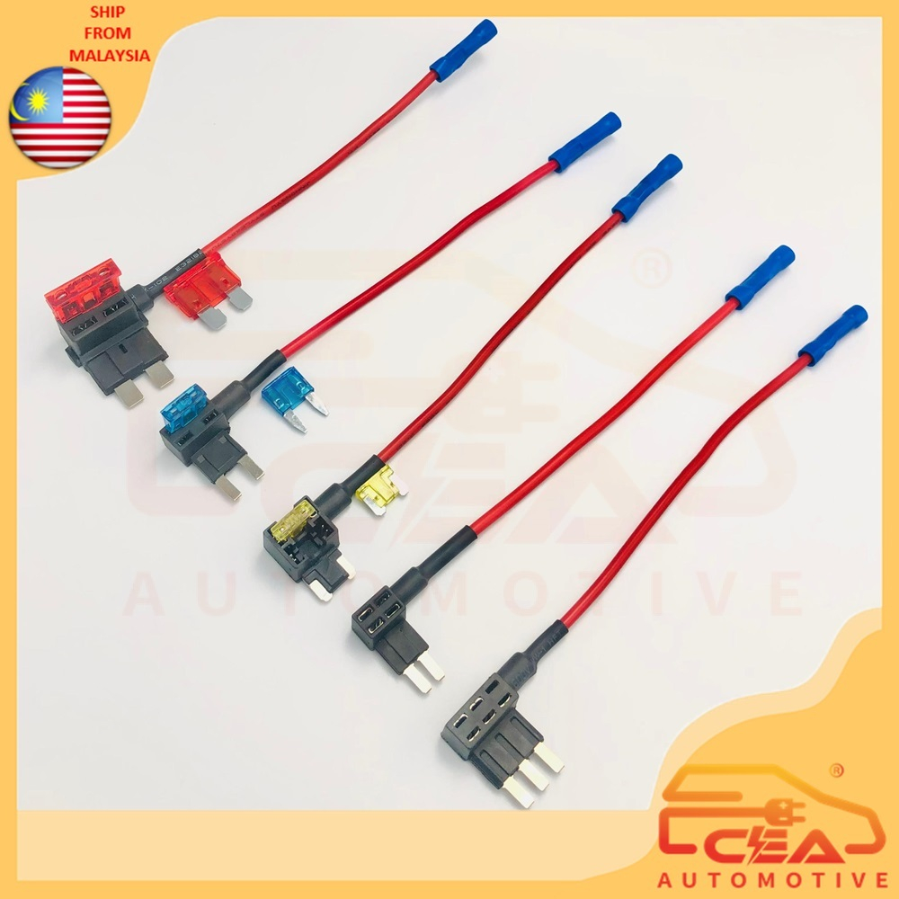 1PCS MICRO MINI MEDIUM M2 M3 FUSE BOX TAKE CURRENT ANTI CUT WIRE ...