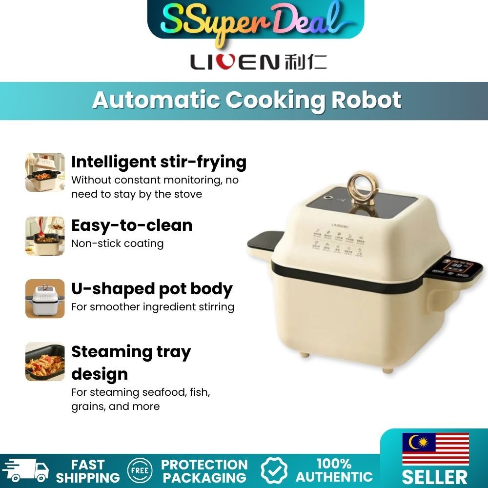 LIVEN Automatic Cooking Robot Intelligent Stir-Fry Cooker 炒菜机 CCJ-D347 ...
