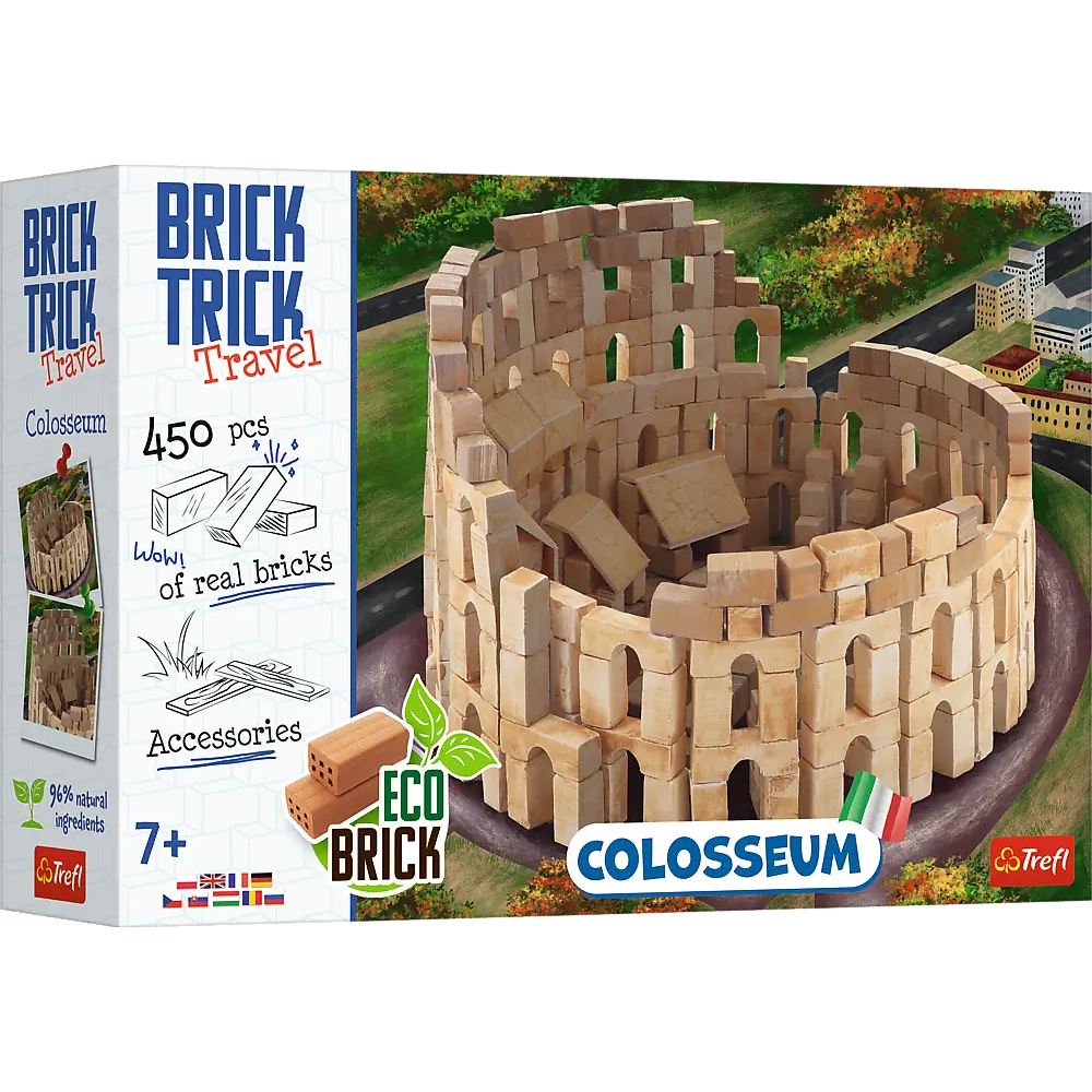 Trefl 450pcs Brick Trick Travel - Colosseum (XL) | Shopee Malaysia