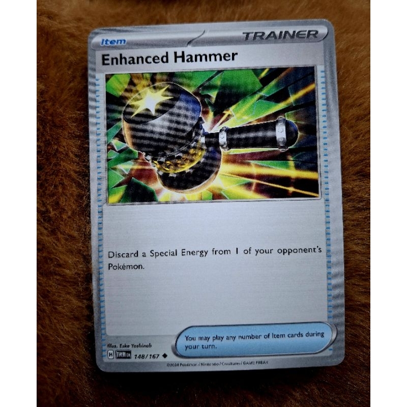Pokemon TCG- Enhanced Hammer (normal) -148/167 [TM] | Shopee Malaysia