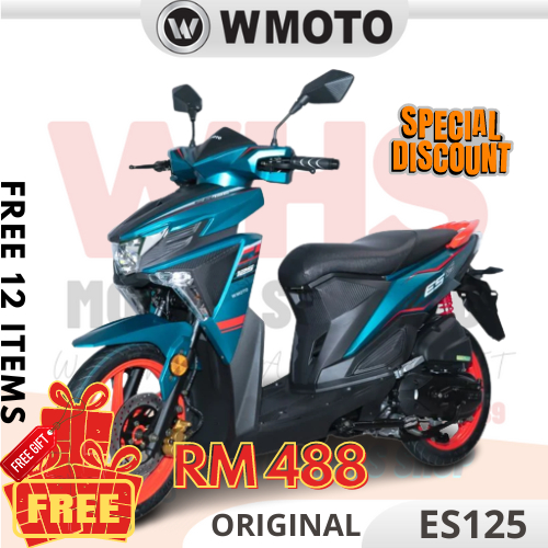 Wmoto ES125 N1 & ES125 SE - (UNREGISTER) - Scooter Ekonomi 125cc ...