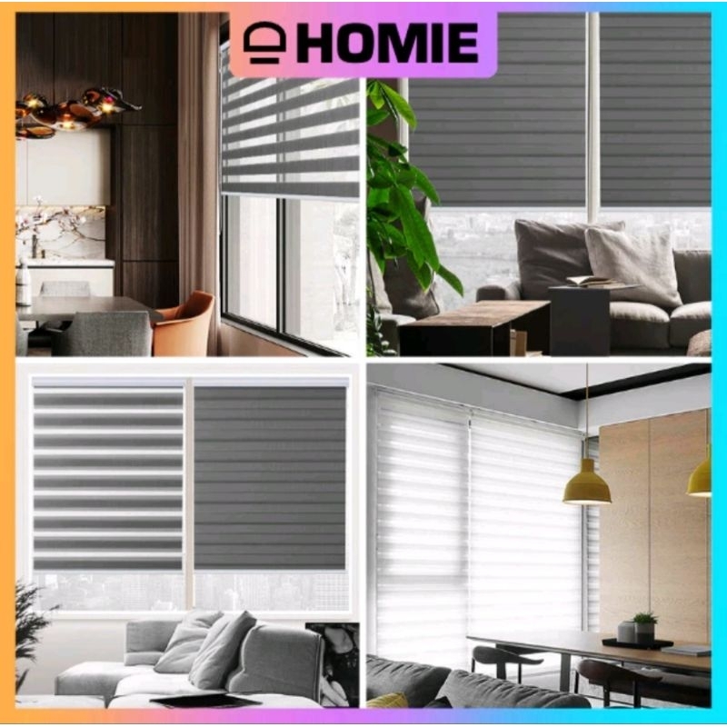 💥SALE 💥 Korea Zebra Blinds / Bidai Tingkap Dapur / Tirai Blackout ...