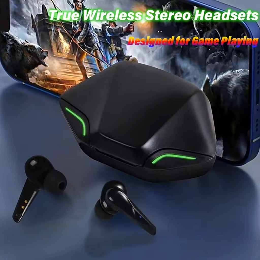 G11 Wireless BT 5.0 Gaming Headset with Low Latency, ANC, Siri/Google ...