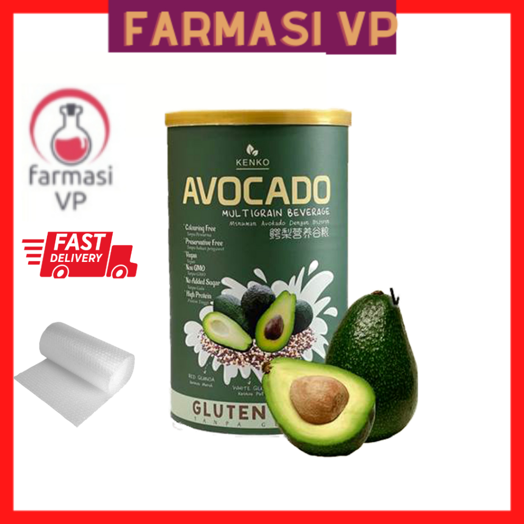 GENKO Avocado Multi Grain Beverages 500G (halal & gluten free) | Shopee ...
