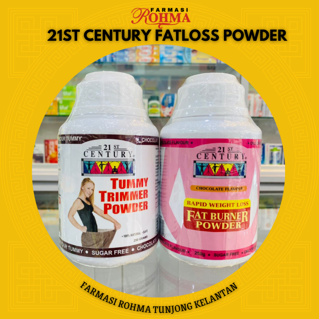 [🔥FARMASI ROHMA🔥] 21ST CENTURY FATLOSS POWDER | Shopee Malaysia