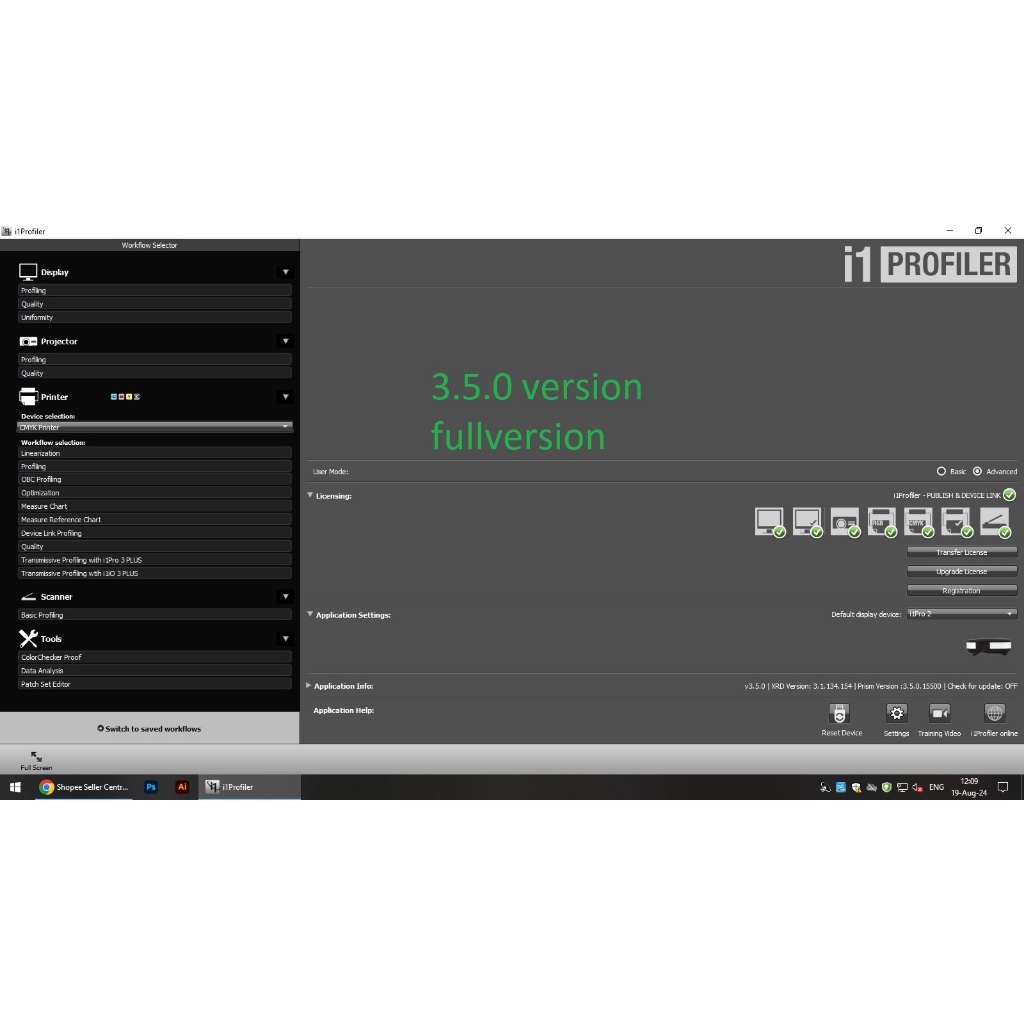 i1Profiler 3.5.0 full version life time | Shopee Malaysia