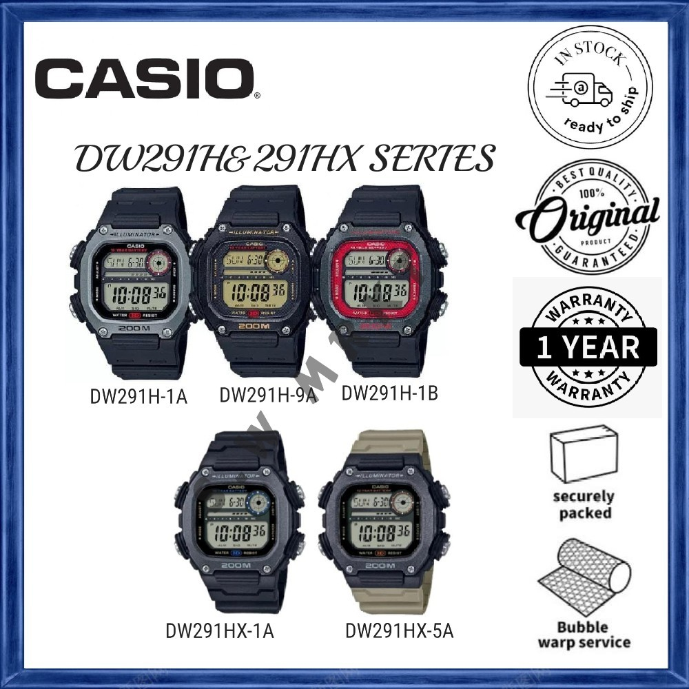 Casio DW-291H/DW-291HX Series Digital Watch | Shopee Malaysia