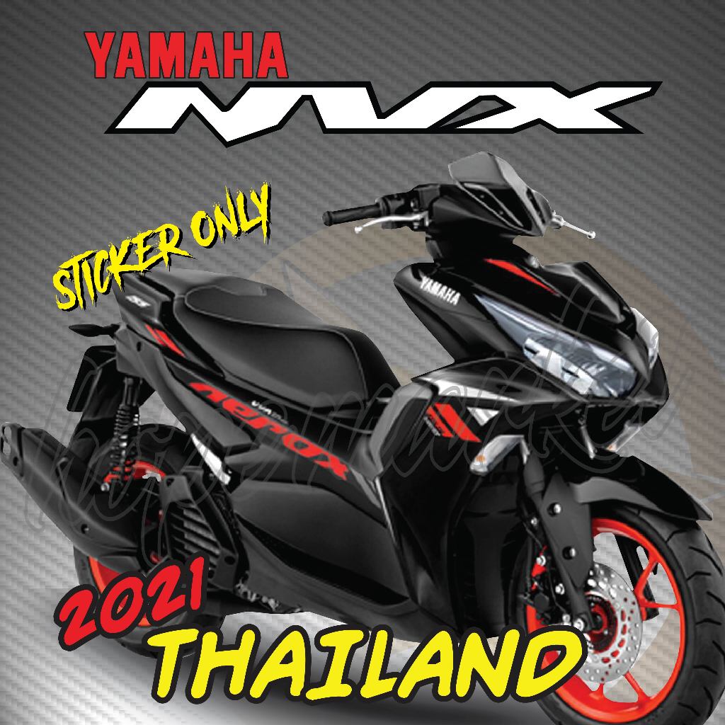 STRIPE MOTOR YAMAHA NVX / AEROX V2 THAILAND 2021 (26) CUSTOM BODY ...