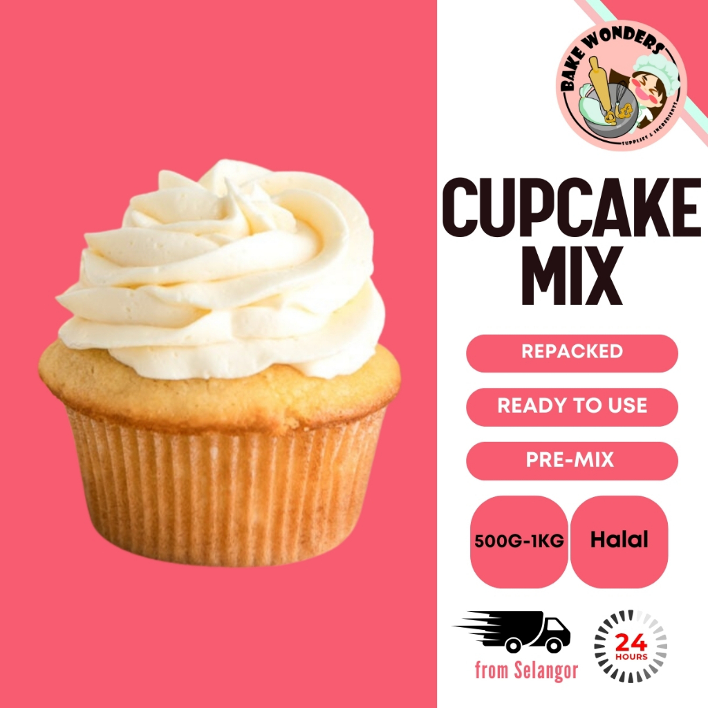 Cup Cake Mix/Premix/Tepung Cupcake Premix/Muffin Vanilla/Vanilla ...