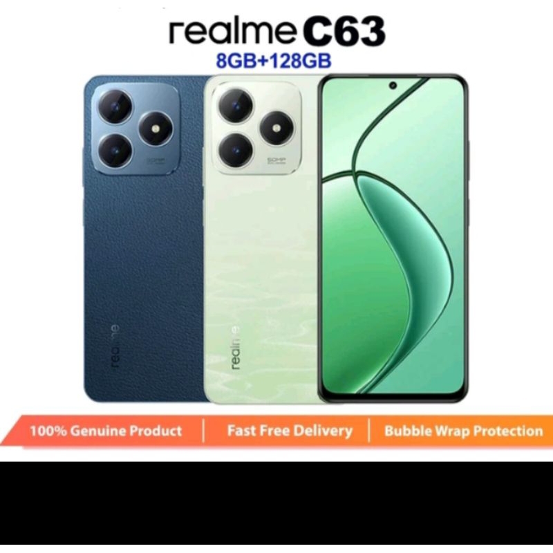 REALME C63 ORIGINAL MY SET 16GB RAM [ 8GB+8GB / 128GB ROM] | Shopee ...