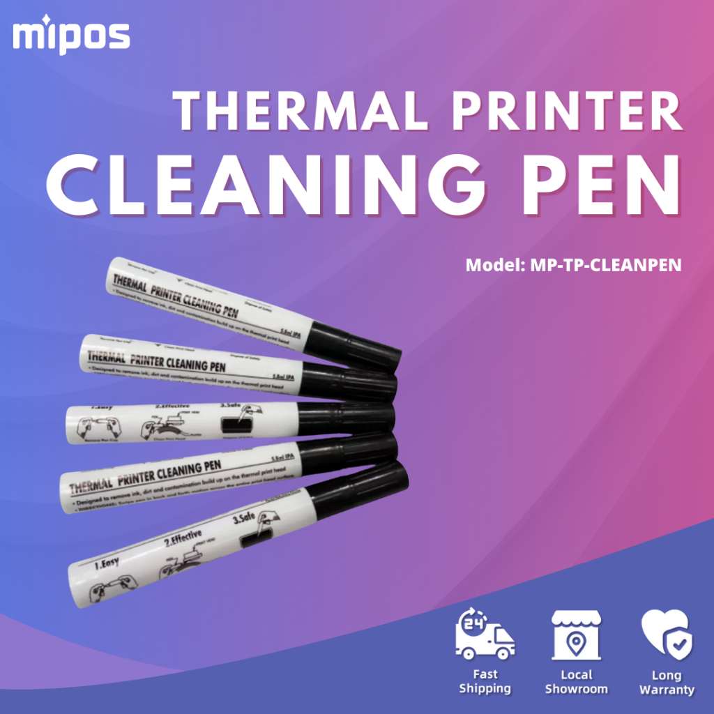 Cleaning Pen Thermal Printing 99.99%Alcohol 5.8ml of IPA 打印头清洁笔 无水酒精 ...