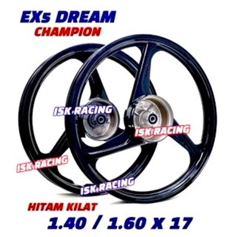 EX5 DREAM 3 BATANG ENKEI SPORT RIM WAVE 100 CLASS CLASS-1 BARANG MURAH ...