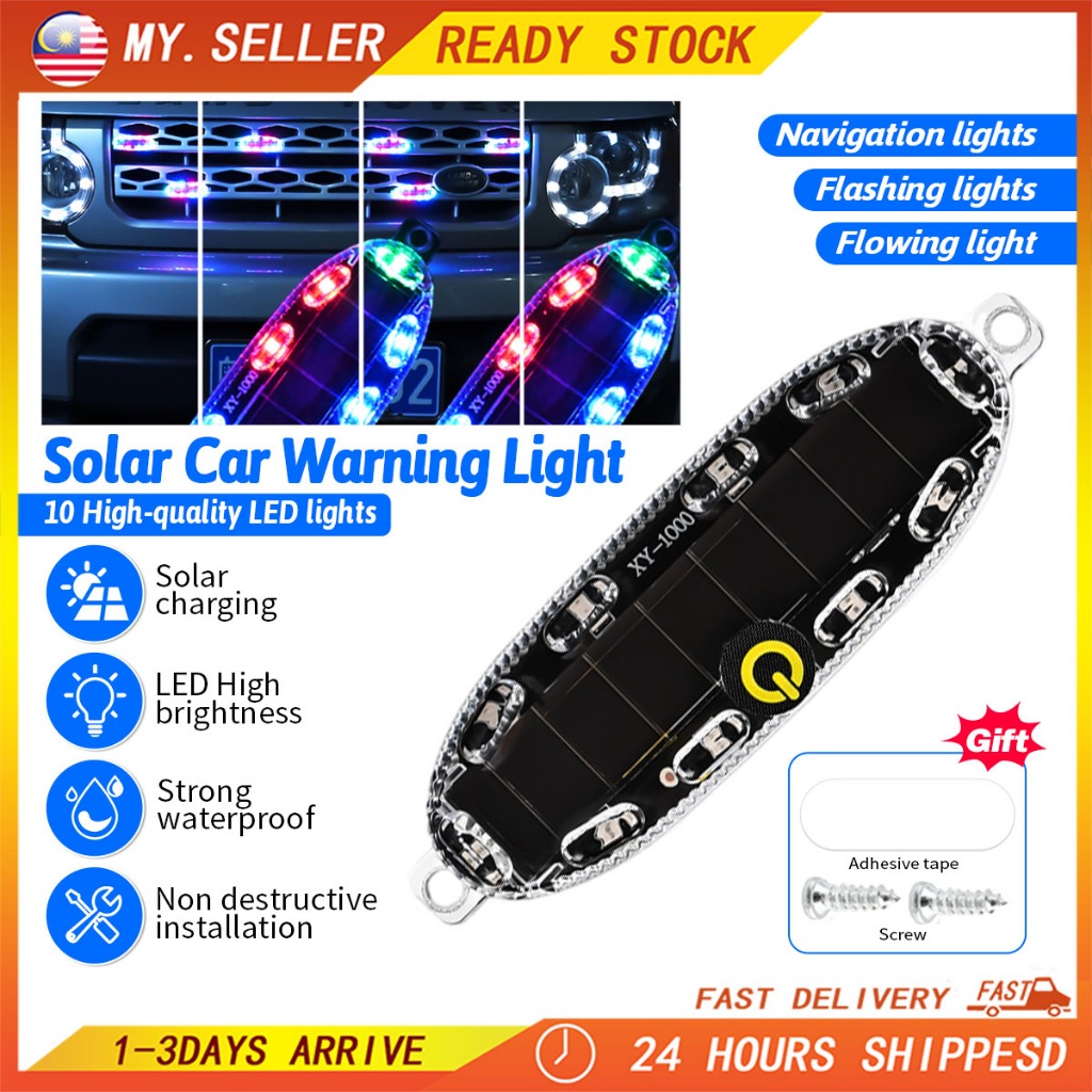 12/24V Universal Truck Lori Lorry LED Side Lamp 24V DC Double Colorful ...