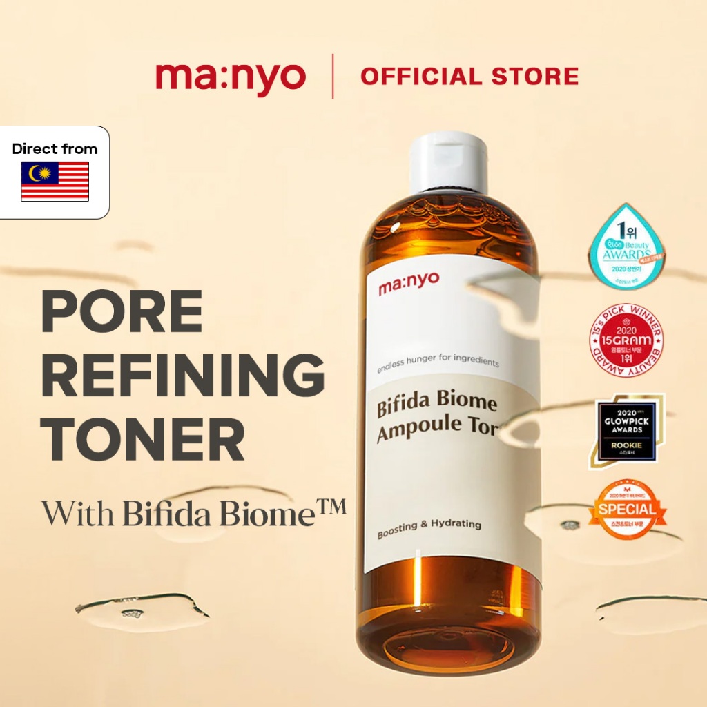 MANYO Bifida Biome Ampoule Toner (400ml) | Shopee Malaysia