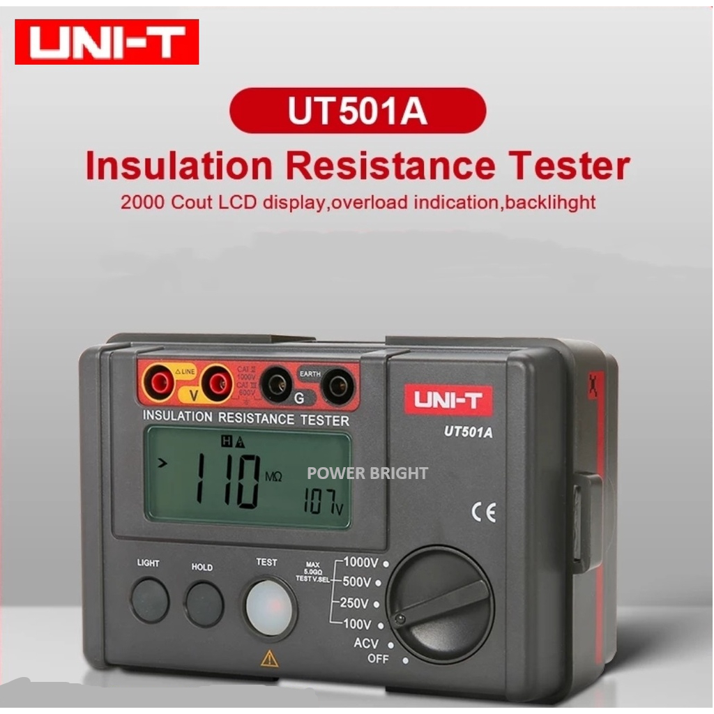 UNI-T UT501A INSULATION TESTER | Shopee Malaysia