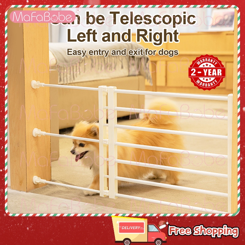 Mafababe Door Fence For Dog Pet Fence Household Pet Railing Isolation ...