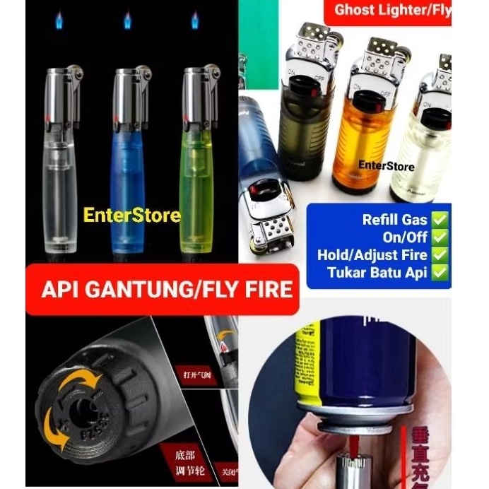 Ghost Lighter/Lighter Api Hantu/Lighter Api Gantung/Ghost Lighter ...