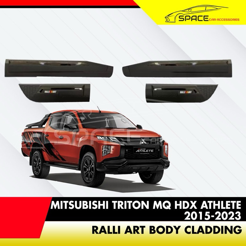 MITSUBISHI TRITON MQ HDX ATHLETE RALLI ART Side door panel cover body ...