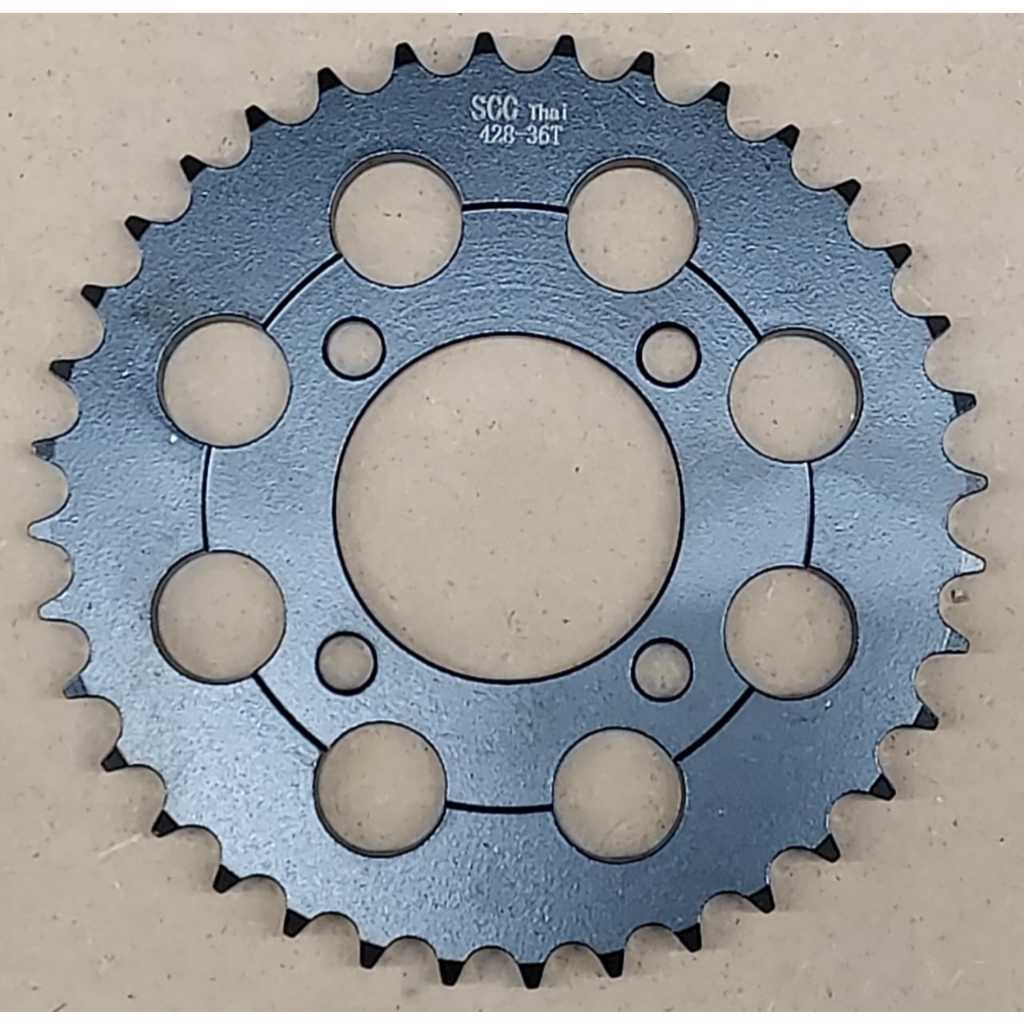SCC CNC HONDA EX5 REAR SPROCKET // 428 EX5 DREAM 30T 31T 32T TILL 45T ...