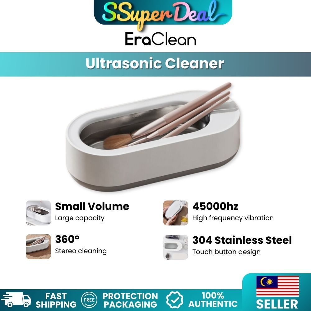 Xiaomi EraClean High-Frequency Ultrasonic Cleaner 45 kHz – For Makeup ...