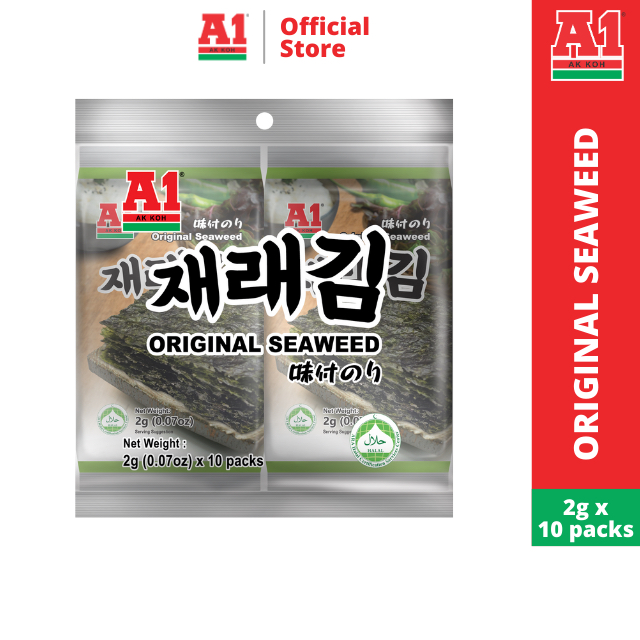A1 Original Seaweed (2g x 10 packs) | Shopee Malaysia