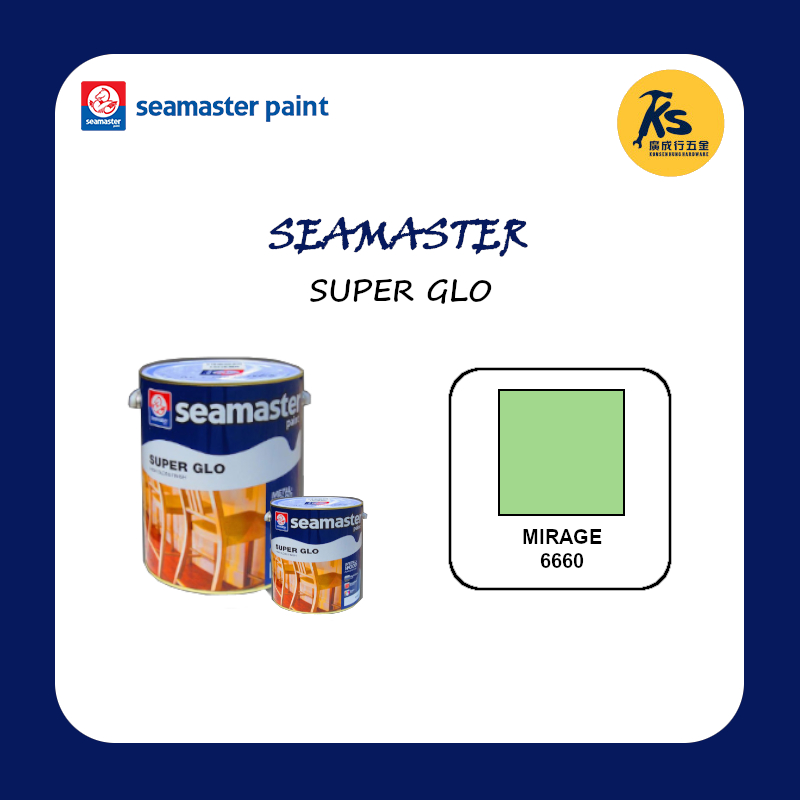 SEAMASTER PAINT 1 LITER | 5 LITERS SUPER GLO HIGH GLOSS FINISH - MIRAGE ...