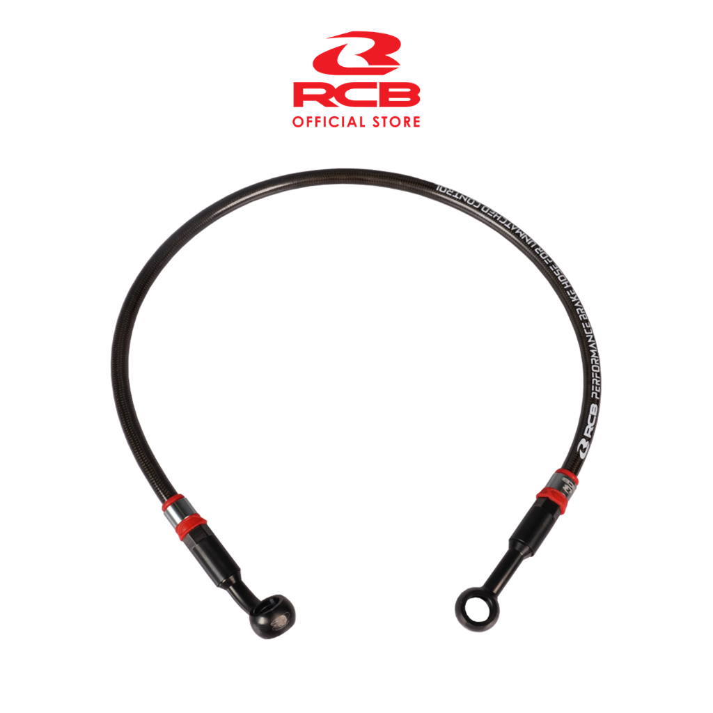 RCB S-SERIES TEFLON BRAKE HOSE MOTORCYCLE UNIVERSAL 360 DEGREE ...