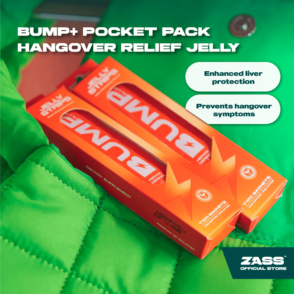 ZASS - BUMP+PLUS - Pocket Pack | Hangover Relief & Hydration Booster ...