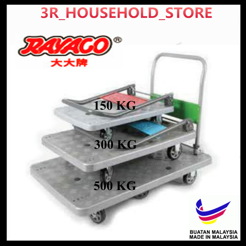 RAYACO 300kg HEAVY DUTY EXTRA STRONG Foldable Platform Trolley / Hand ...