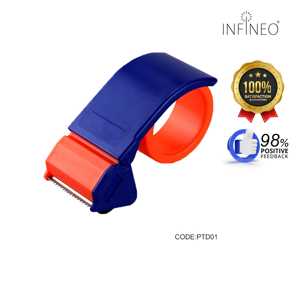 Plastic Roller Packing Tape Cutter Manual Tape Dispenser, Width 48mm ...