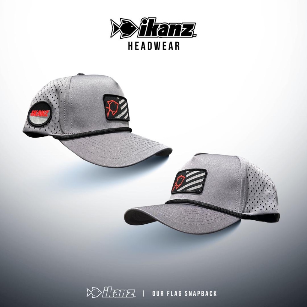 Ikanz Headwear - Grey Our Flag Curved Brim 100% Authentic | Shopee Malaysia