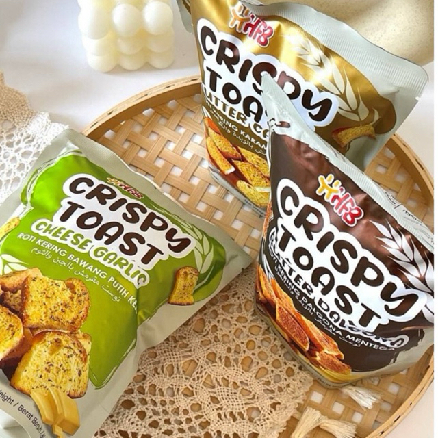 [READY STOCK] Crispy Toast Roti Kering Rangun Sedap Enak 60g | Shopee ...