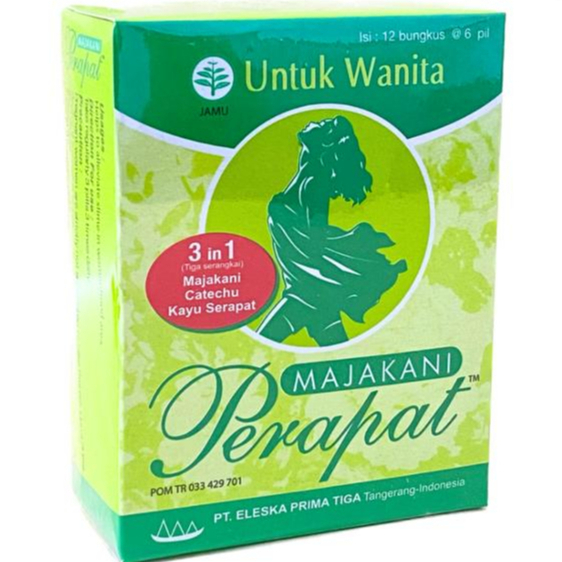 Jamu Untuk Wania Perapat Manjakani 3in1 1 Box ( 72 Pil ) | Shopee Malaysia