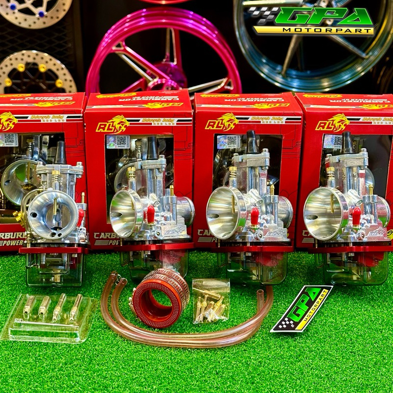 RED LEO RACING CARBURETOR PWK POWER JET 28MM 30MM 32MM 34MM | Shopee ...