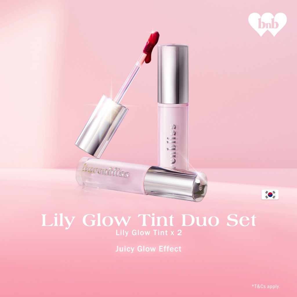 [BUNDLE] BNB barenbliss Lily Glow Tint Duo Set [Juicy Glow Effect, 12H ...