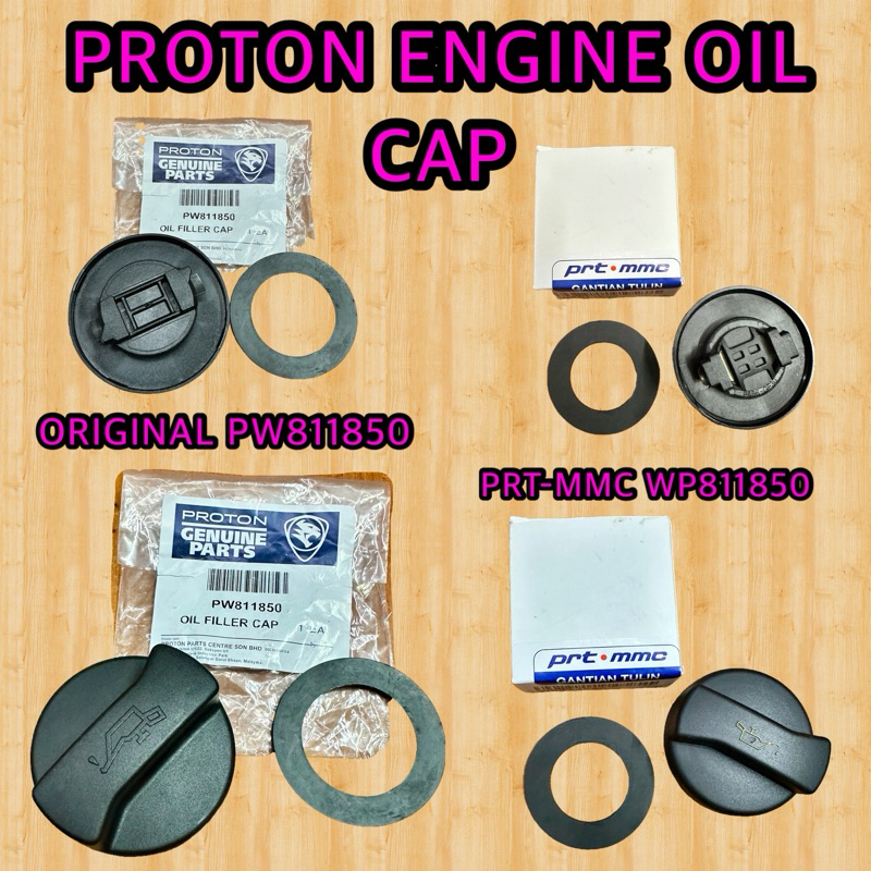 PROTON ENGINE OIL CAP PW811850 ORIGINAL AND PRT-MMC WP811850 READY ...