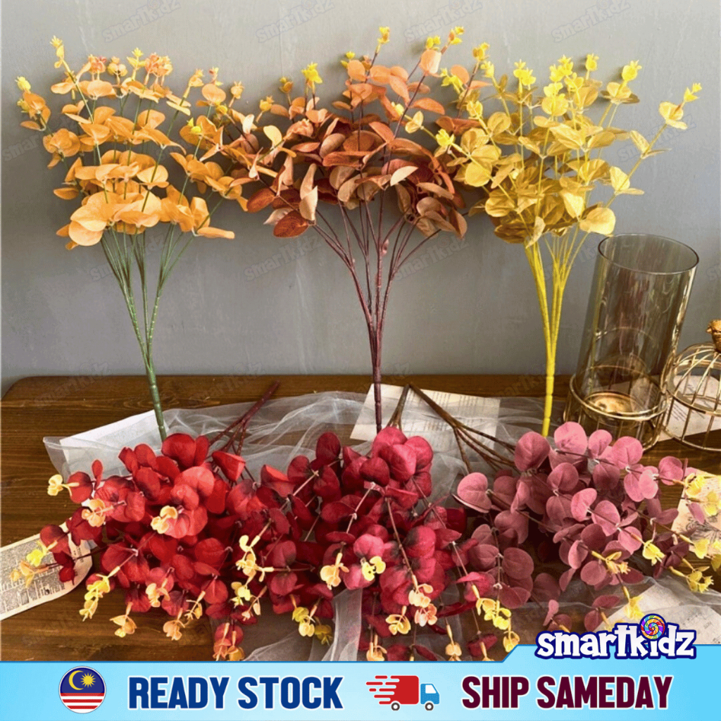 [1stalk] 16 Heads Eucalyptus Money Leaf | Duit Daun Hiasan Rumah ...