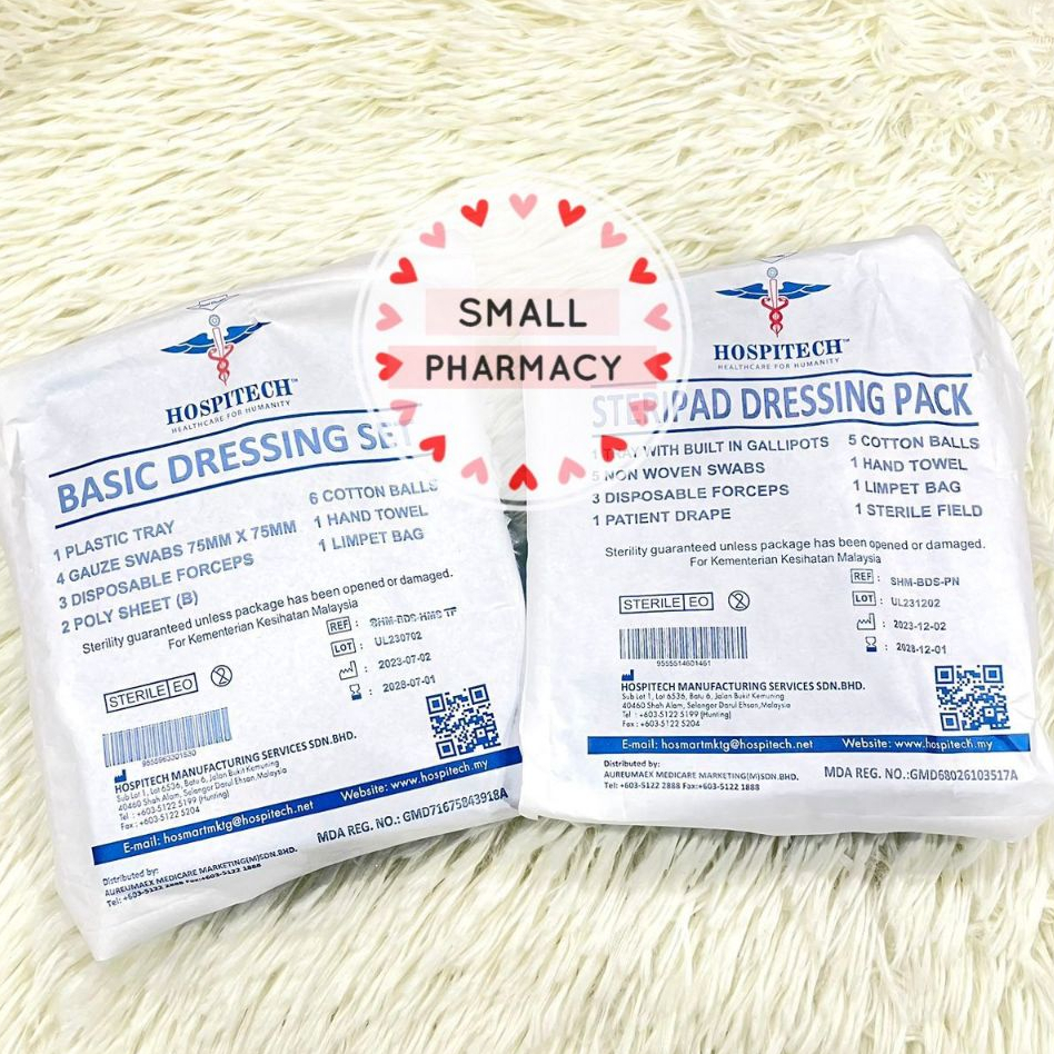 Hospitech Basic Dressing set 1 pack [ Random Packing Depends On Stock Availability ] 301530 ...