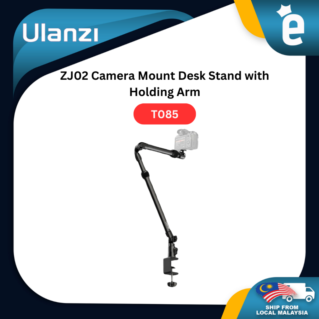 Ulanzi ZJ02 Camera Desk Mount with Holding Arm T085 / ZJ04 Camera Magic ...